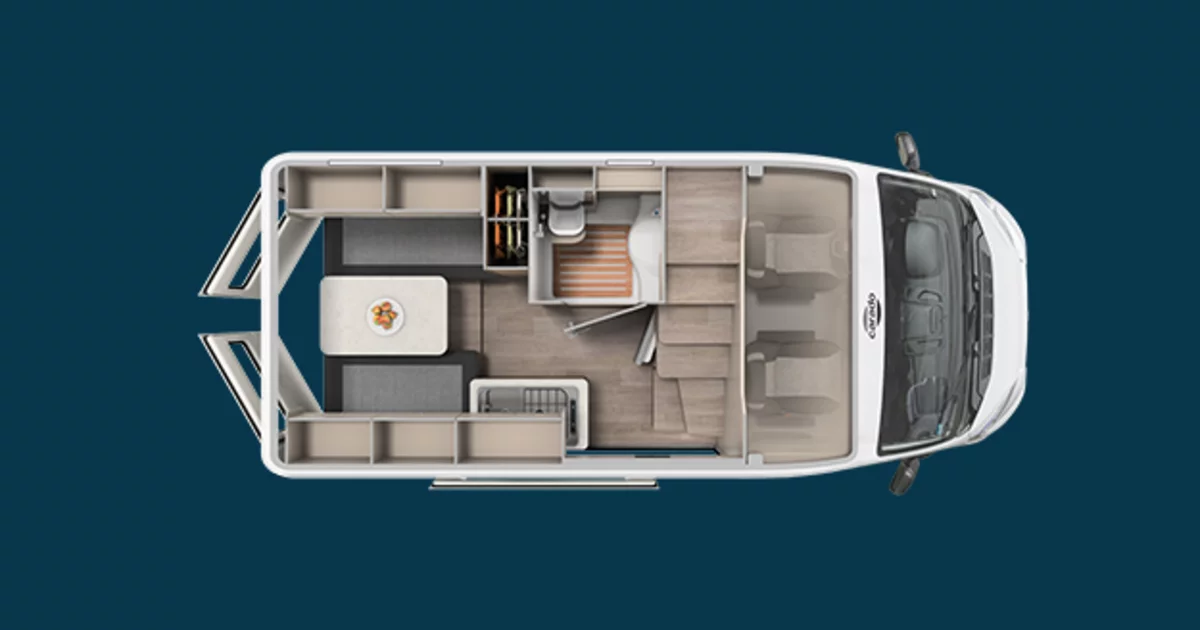 Carado CV541 pro Campervan | Carado